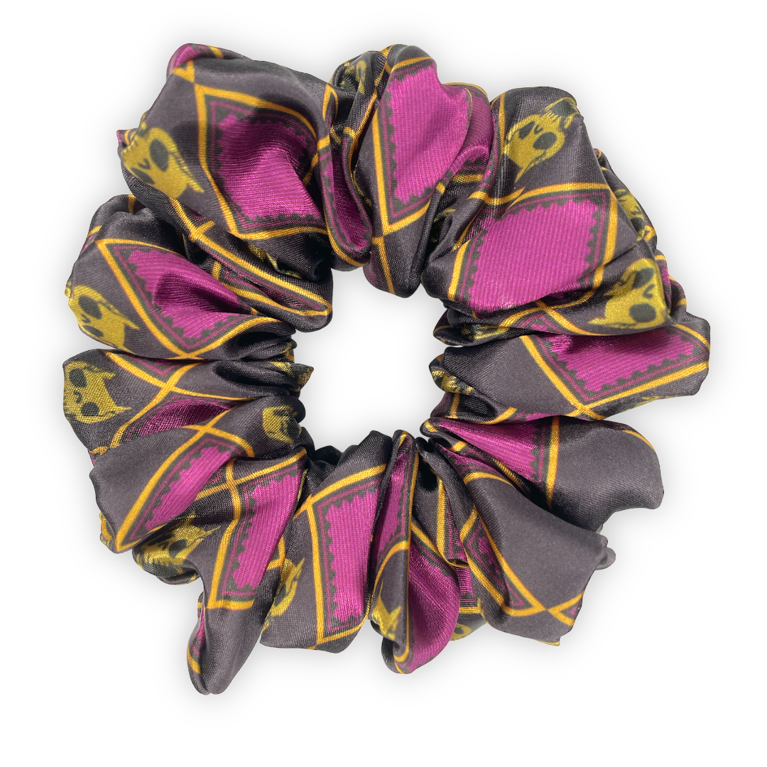 JJBA Yoshikage Kira Anime Scrunchie (satin) – Yawny Studio