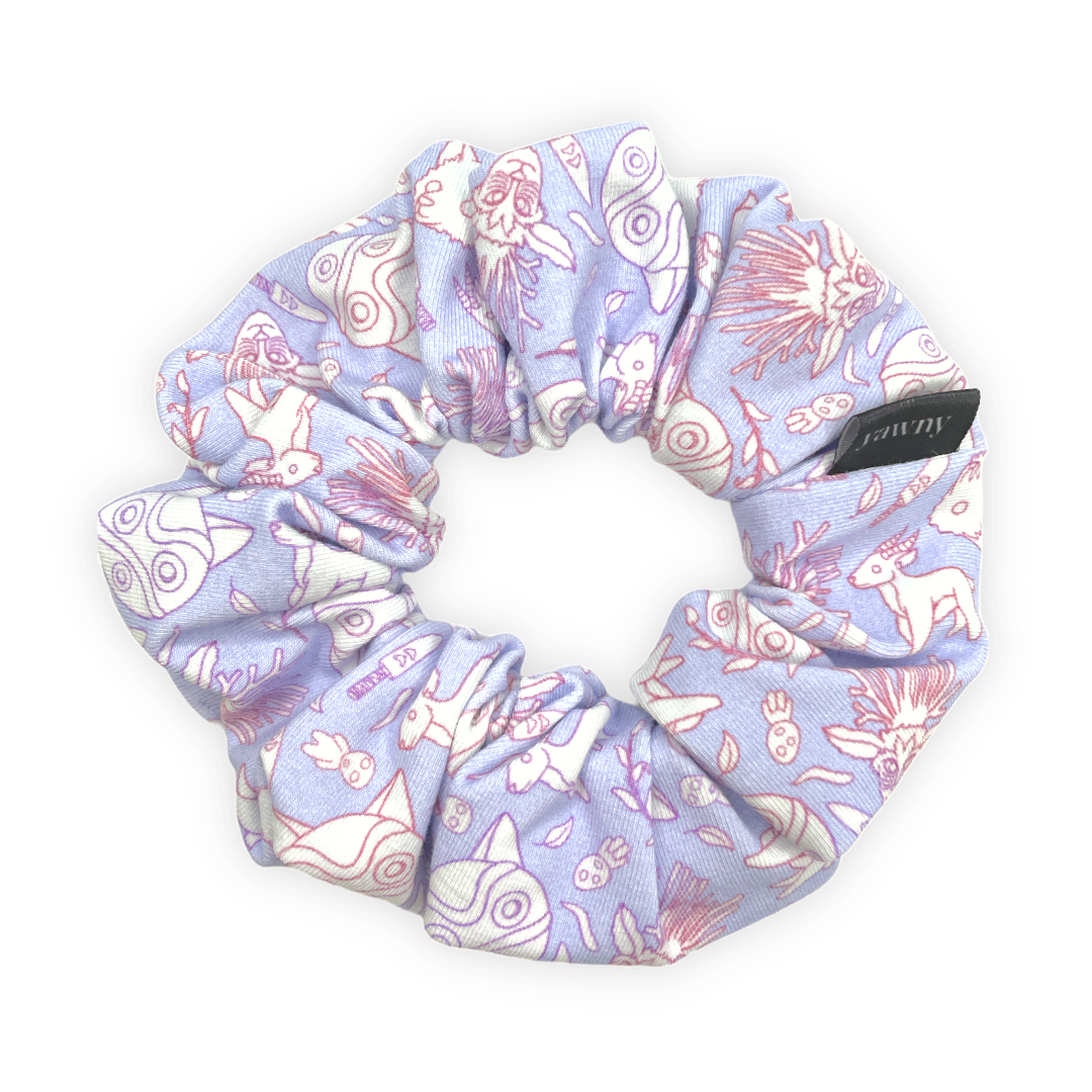 Princess Mononoke Anime Scrunchie (cotton lycra) – Yawny Studio